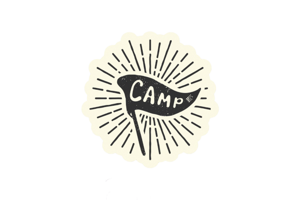 Camp Pennant Sticker – GENERATE by YM360