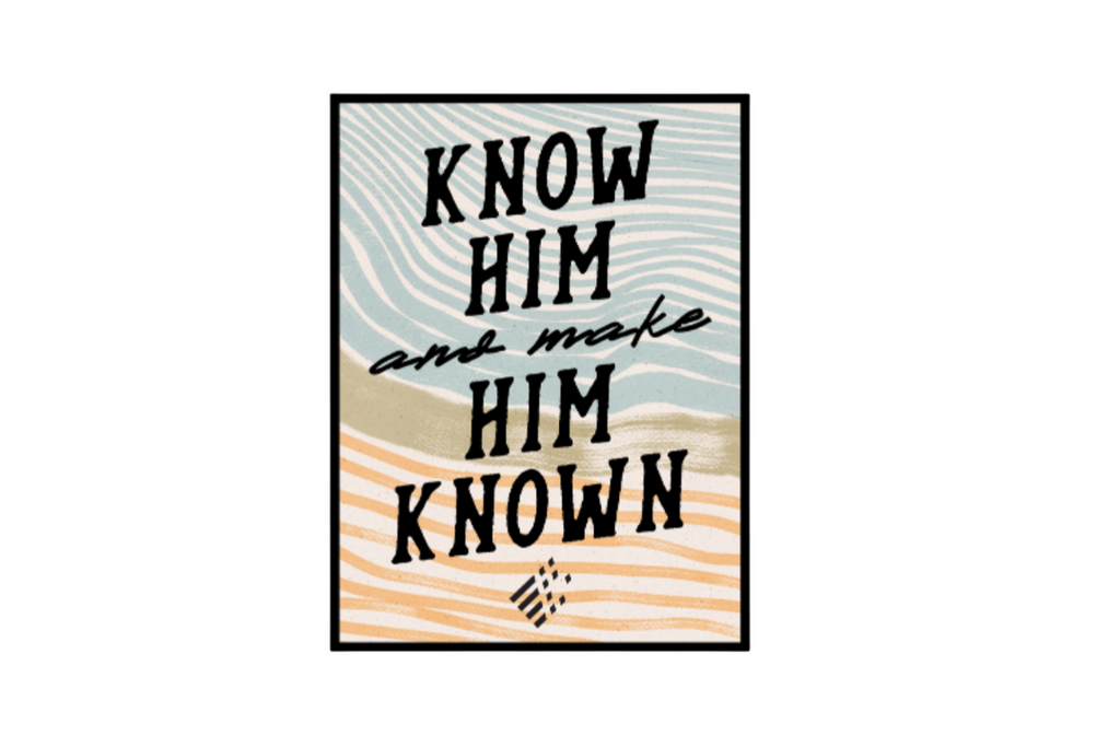 Know Him sticker – GENERATE by YM360